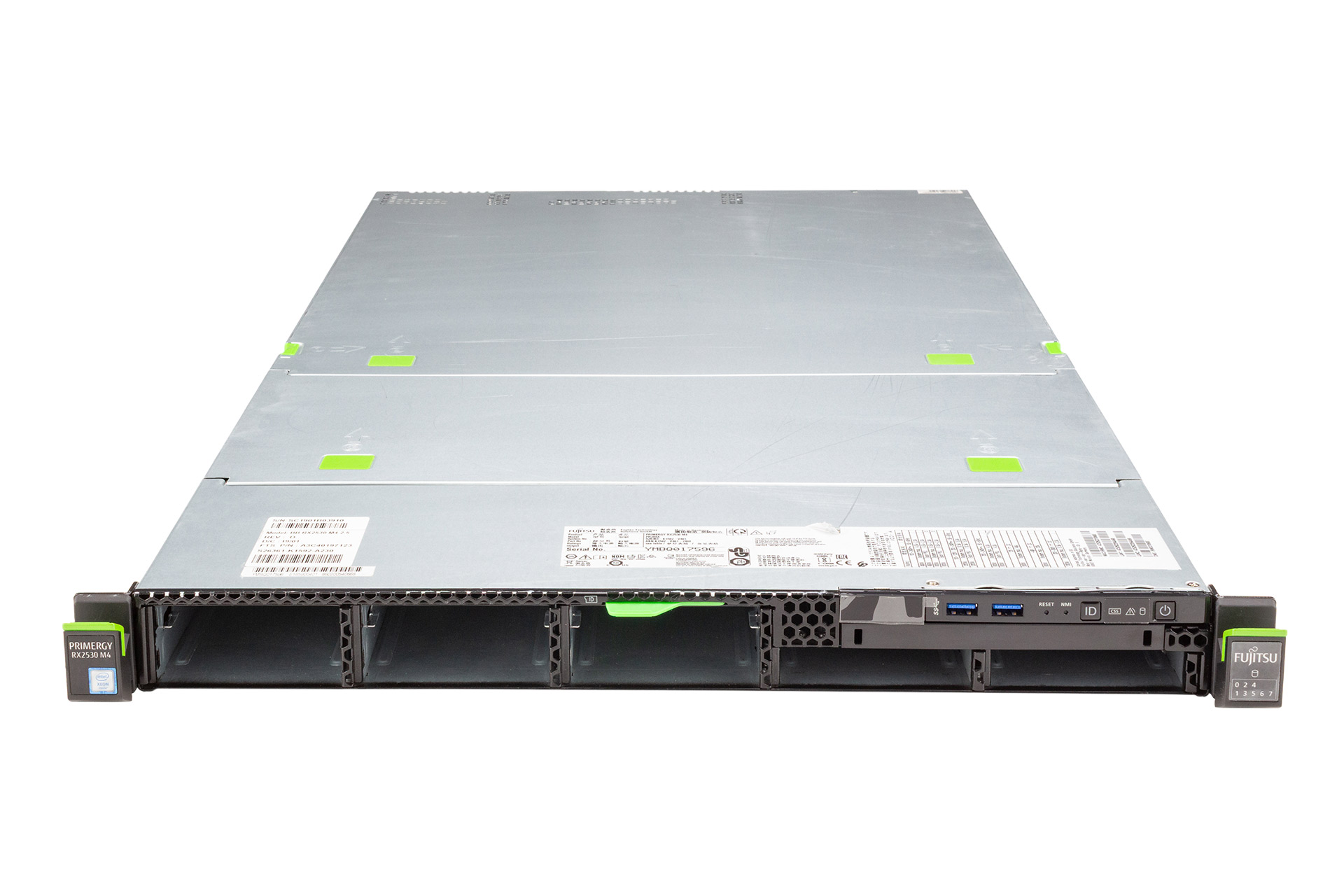 FUJITSU Primergy RX2530 M4 Rack Server, 2x Silver 4110 2.10GHz, 8-Core ...