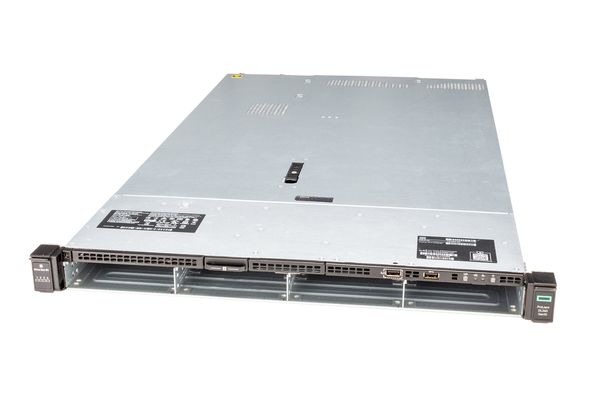 HPE ProLiant DL360 Gen10 rack server, 2x No RAM included