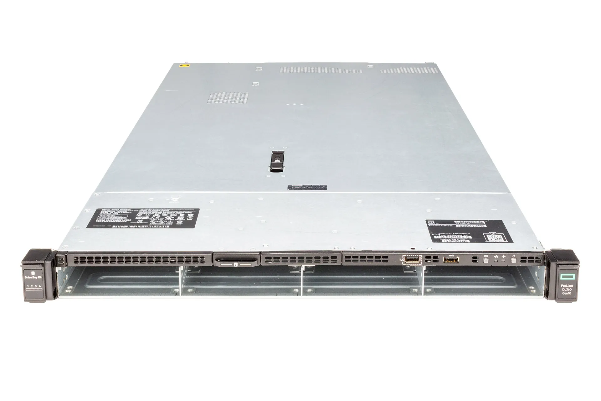 HPE ProLiant DL360 Gen10 rack server, 2x No RAM included