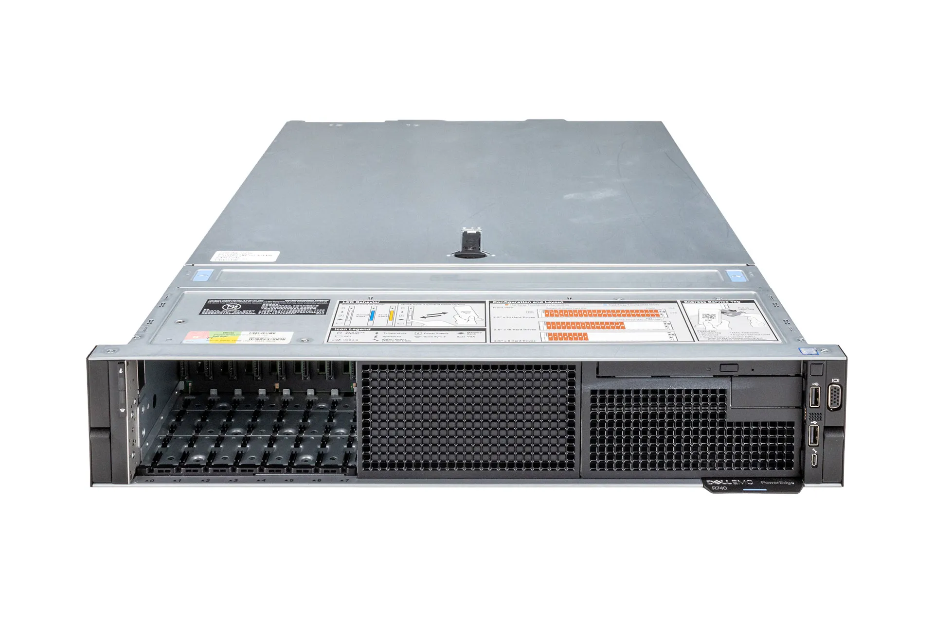 DELL PowerEdge R740 Server, 2x Silver 4215, 32GB RAM