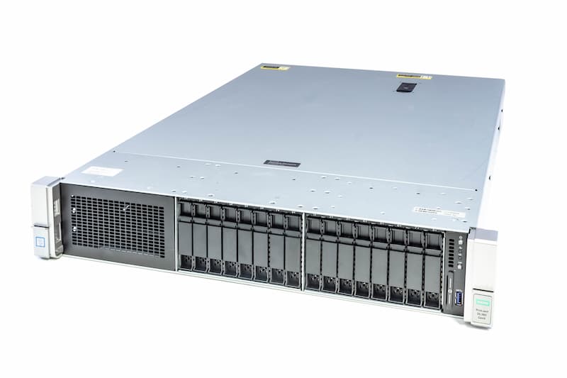 HPE ProLiant DL380 Gen9 rack server, 2x Intel Xeon E5-2640v4 10-Core