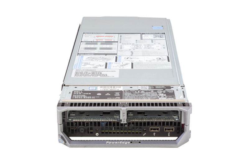 DELL PowerEdge M630 Blade server, 2x E5-2667v3, 3.2 GHz